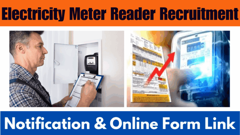Electricity Meter Reader Recruitment 2025