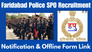 Faridabad Police SPO Recruitment 2025