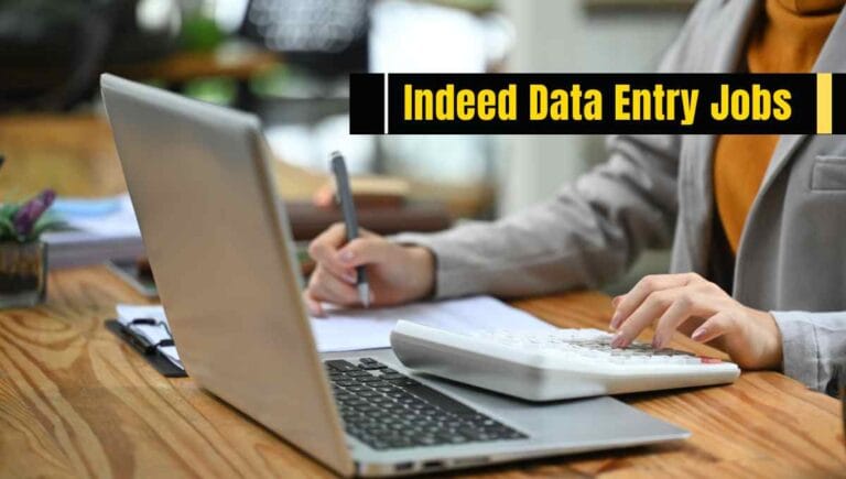 Indeed Data Entry Jobs Apply for Work from Home and Office - Form Notice