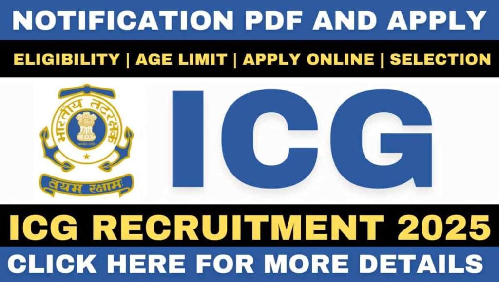 ICG Assistant Commandant (170 Posts) Result Out, Check Now - Form Notice