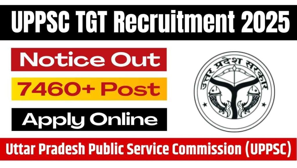 UPPSC TGT Recruitment 2025 Notice out for 7666 Post Eligibility Details Apply Online Form - Form ...