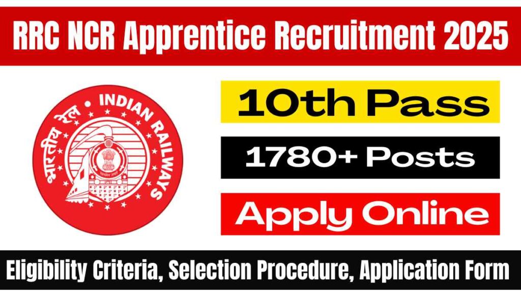 RRC NCR Apprentice Recruitment 2025 Eligibility Details Apply Online ...