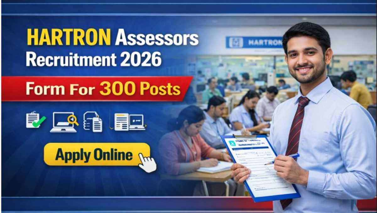 HARTRON Assessors Recruitment 2026 Apply Online Form For 300 Posts ...