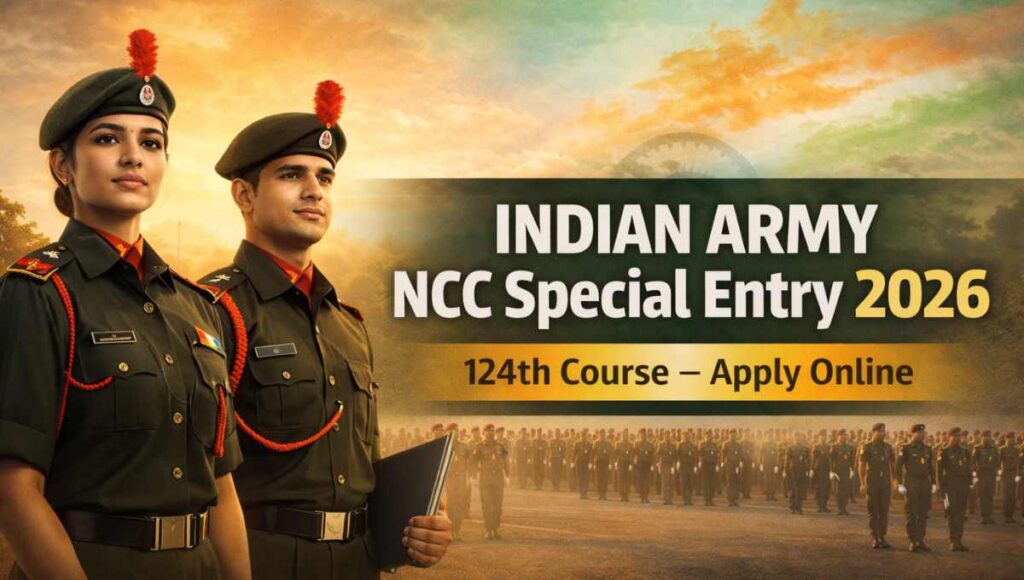 Indian Army NCC Special Entry Recruitment 2026 Notification OUT for ...